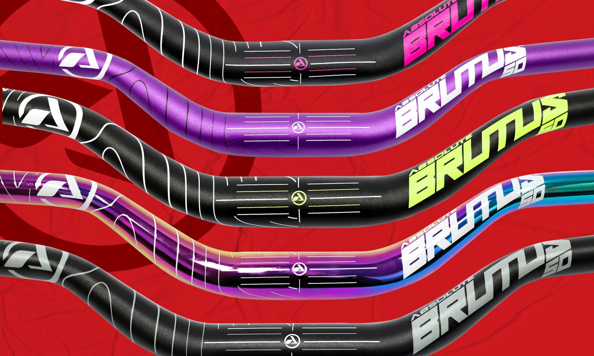 Guidão de bicicleta colorido: conheça a nova linha Absolute Brutus
